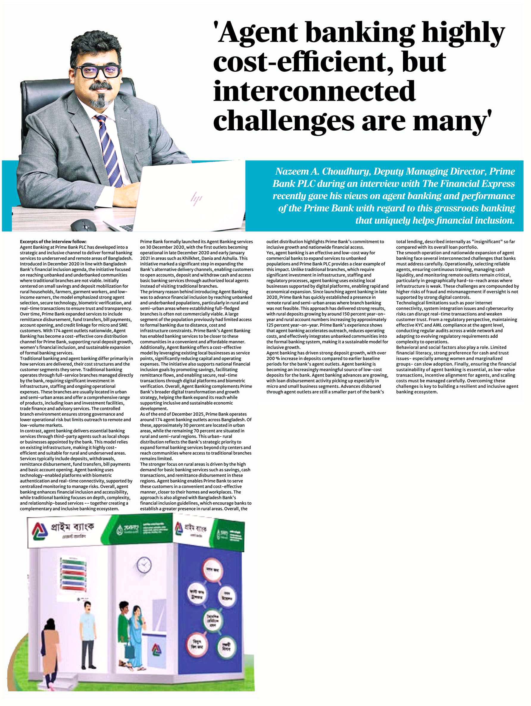 News Shell| 'Agent banking highly cost-efficient, but interconnected ...
